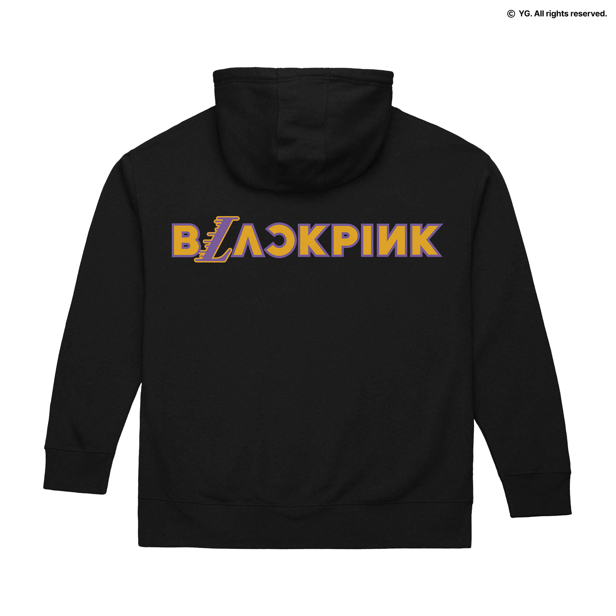 M&N NBA X BLACKPINK HOODIE 連帽T恤 湖人隊 MXBPHO02A│NBA Store線上商店